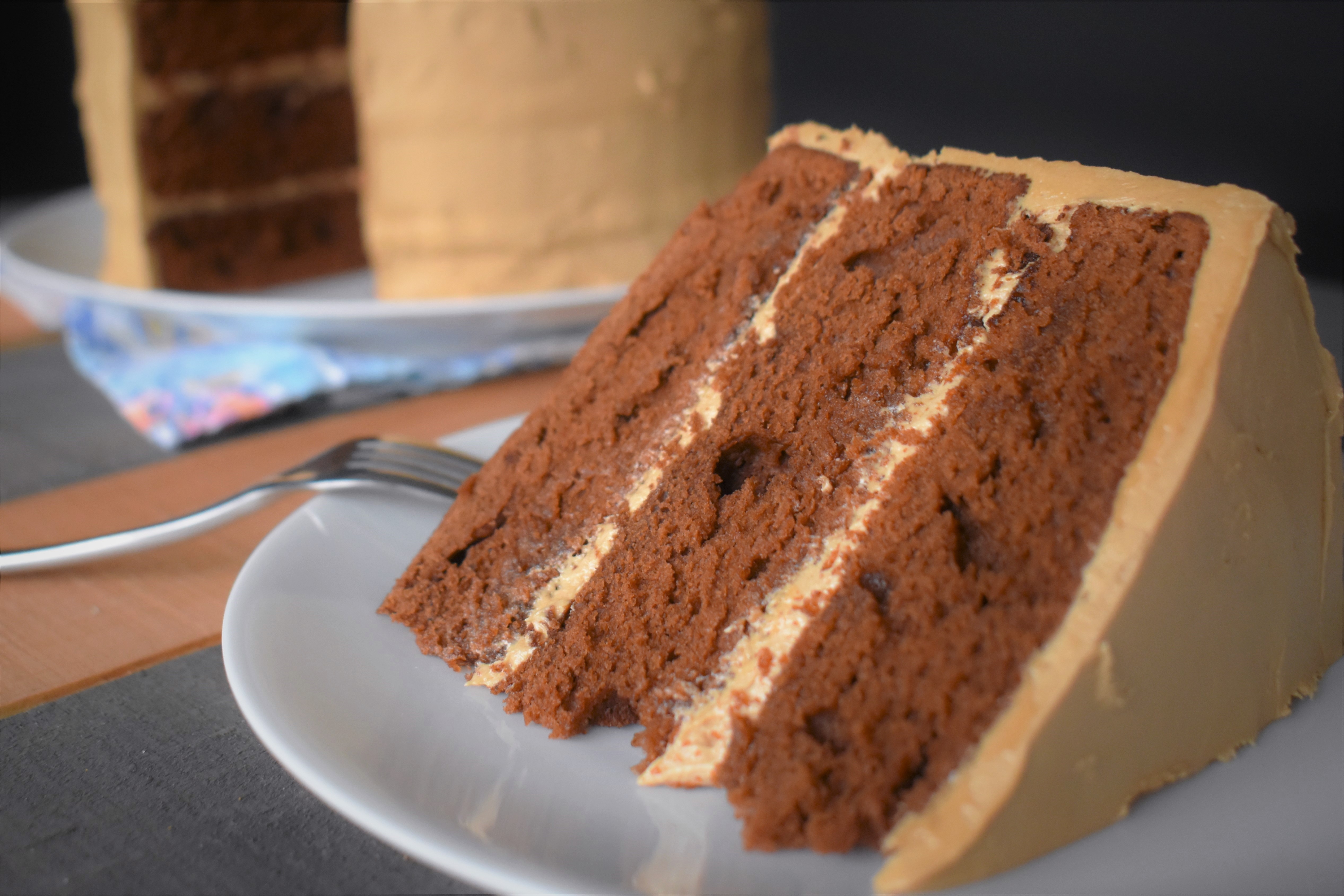 Chocolate Cake with Mocha Icing - Magic Seasoning Blends